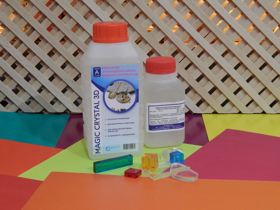 Эпоксидная прозрачная смола купить | Magic Crystal-3D